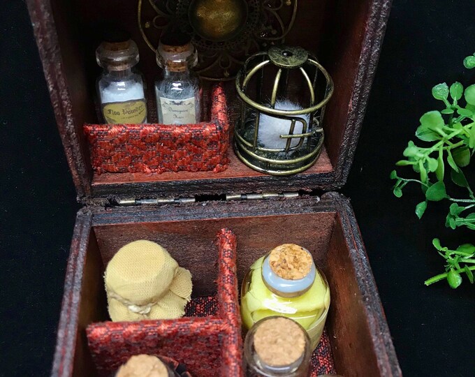 Steampunk Wizards Potions Chest Apothecary Chest - Etsy