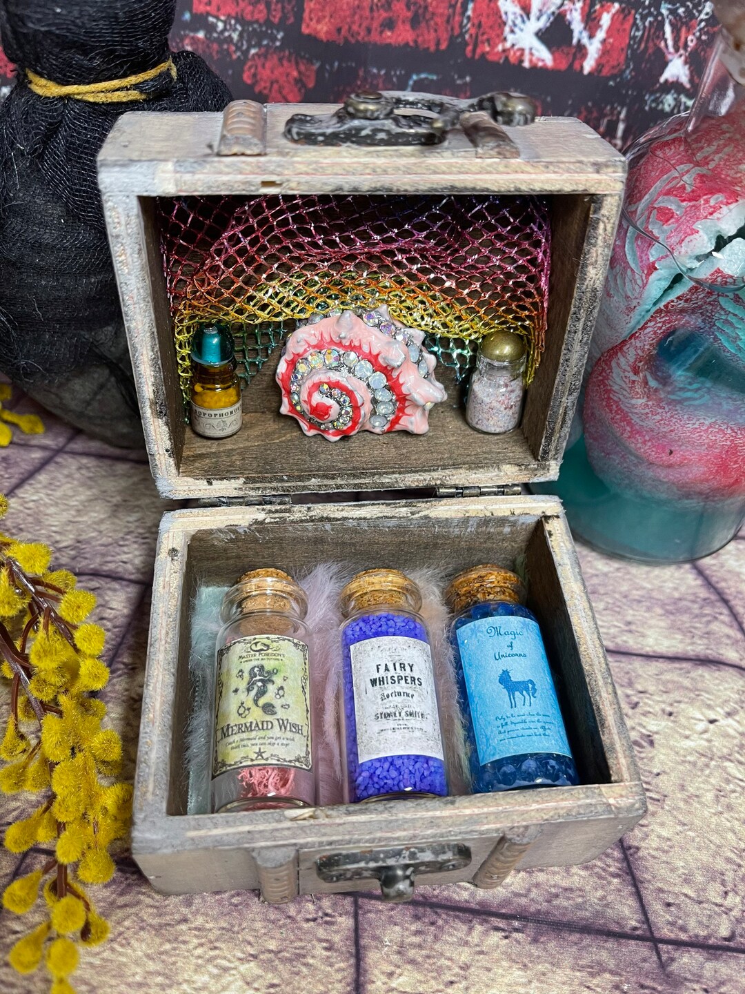 Fairies Potions Chest! Apothecary Chest!! - Etsy