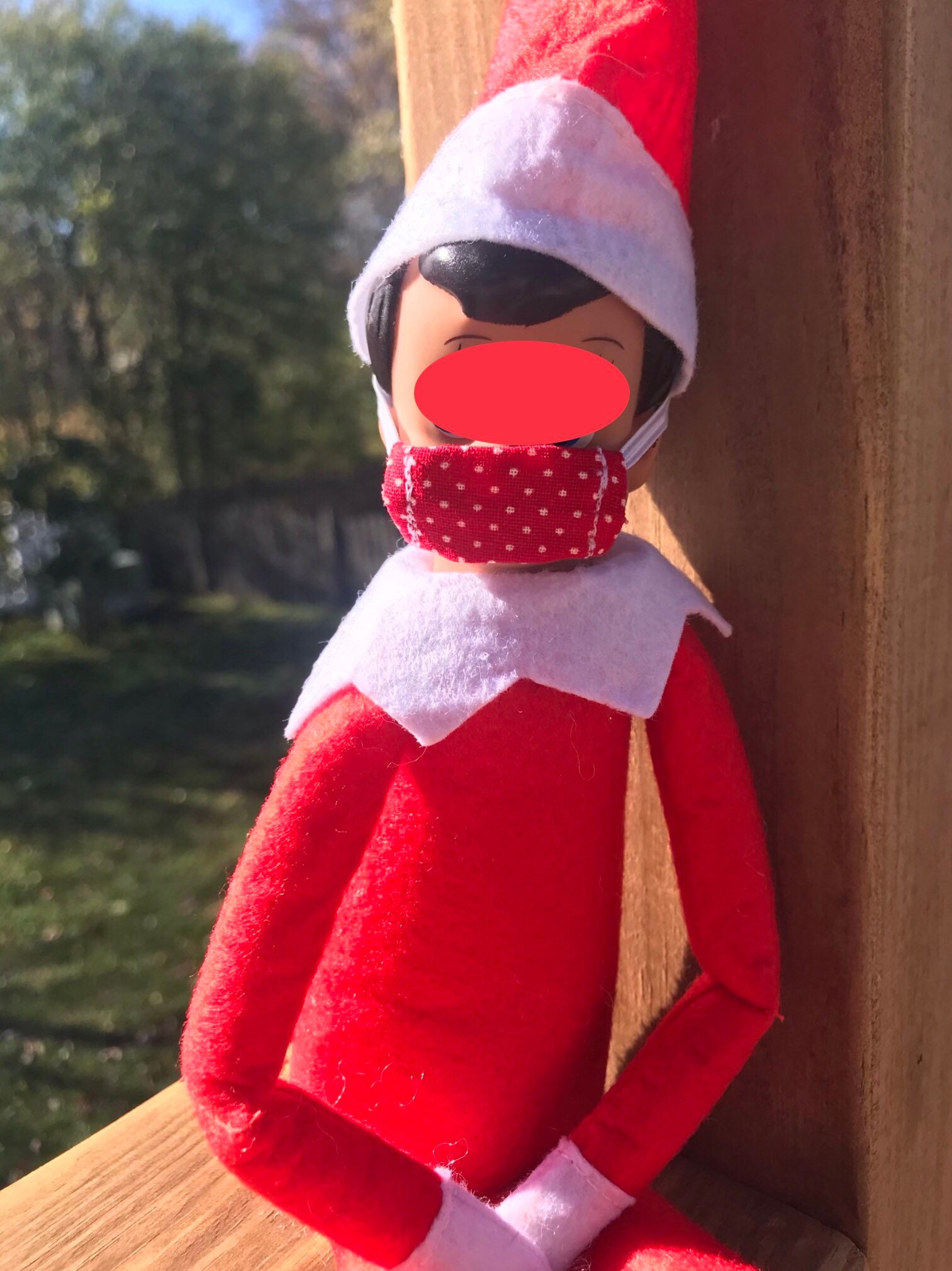 Elf Face Mask Elf Mask Elf Costume Elf Hospital Mask Face - Etsy UK