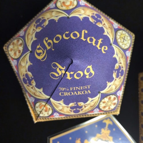 Wizard Magic Chocolate Frog Wizard Birthday Potter Wizard - Etsy