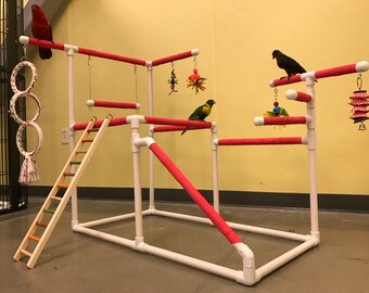 Bird play gym | Etsy