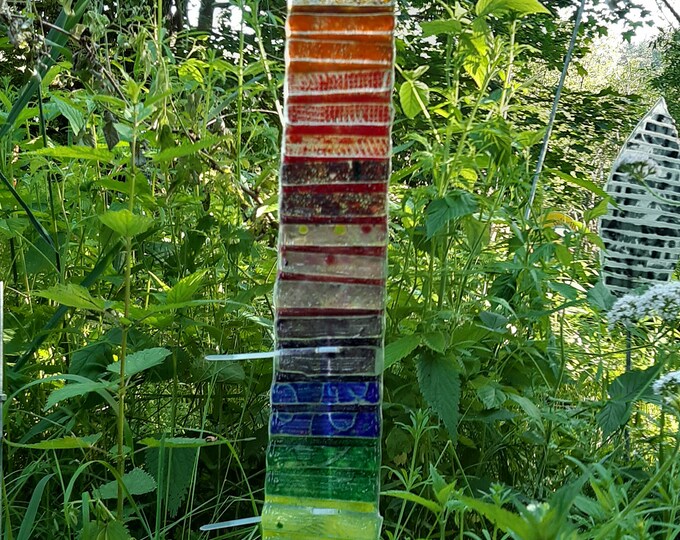 Garden Object Steele Approx. 54 X 8 Cm Glass Fusing - Etsy