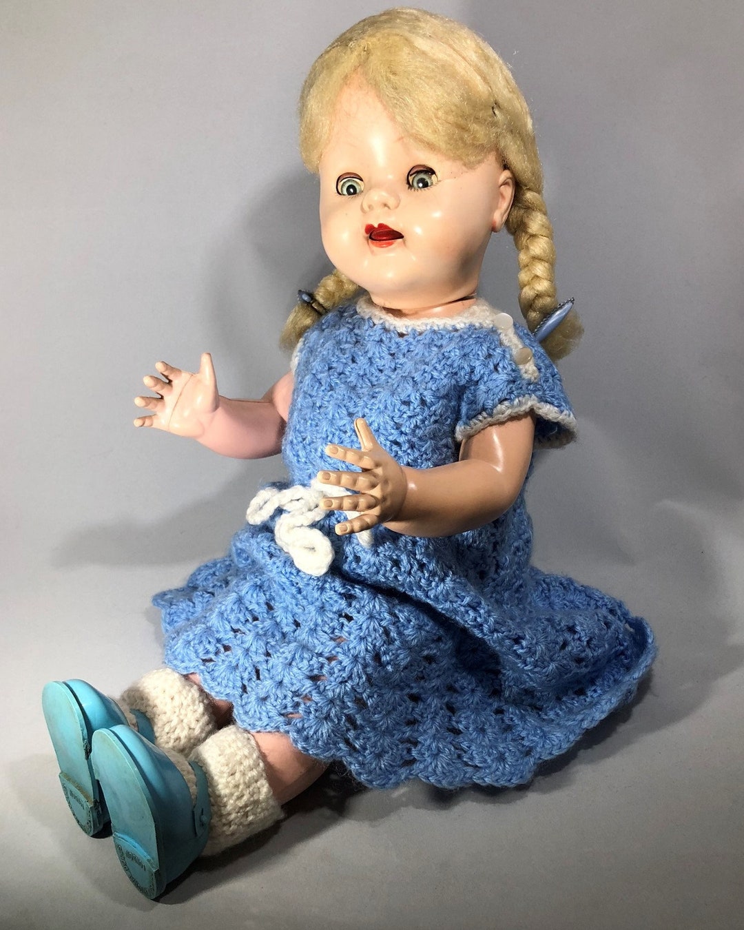 Vintage BND 'dollie Walker' Walking, Sitting, Sleeping Doll From 1950's ...