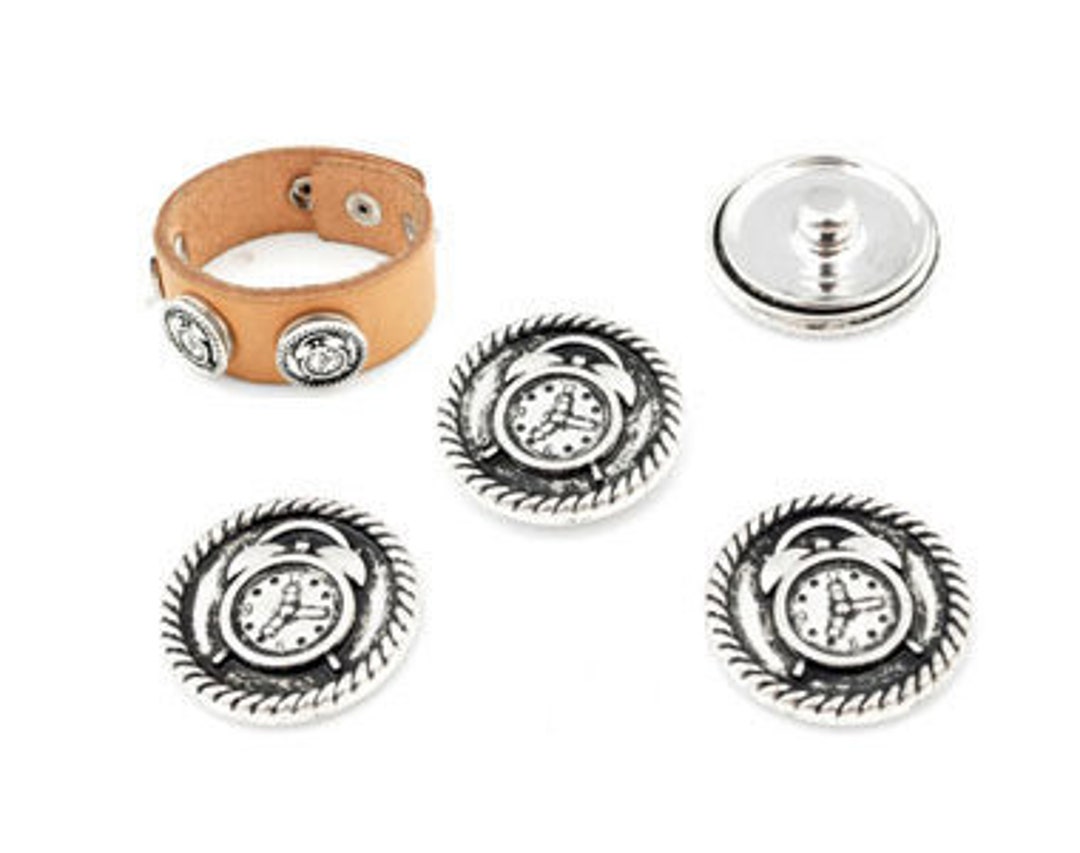 2 X Push Button Alarm Clock Silver 20 Mm - Etsy