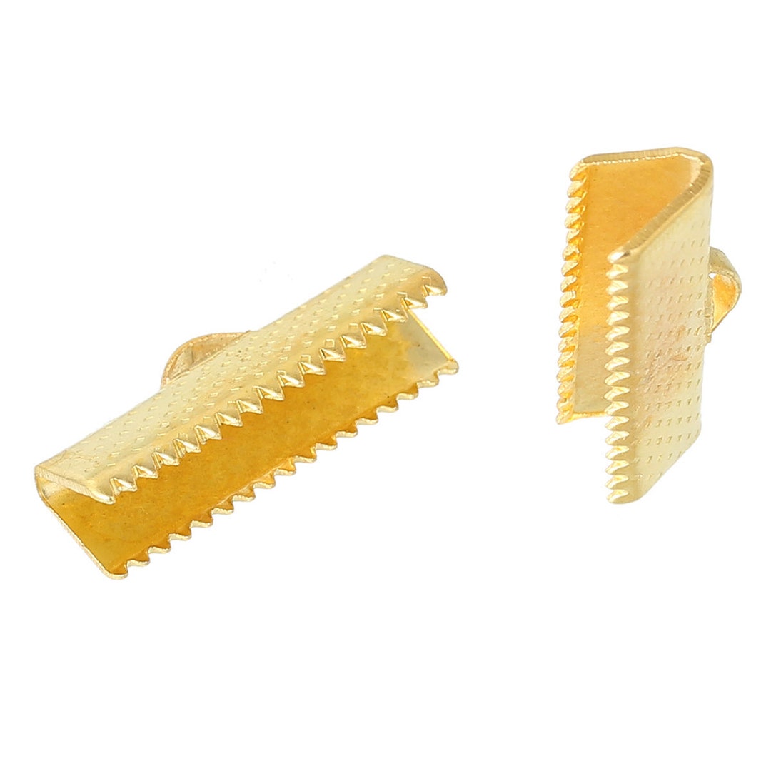 8 X Band Clips Gold 20 X 8 Mm - Etsy