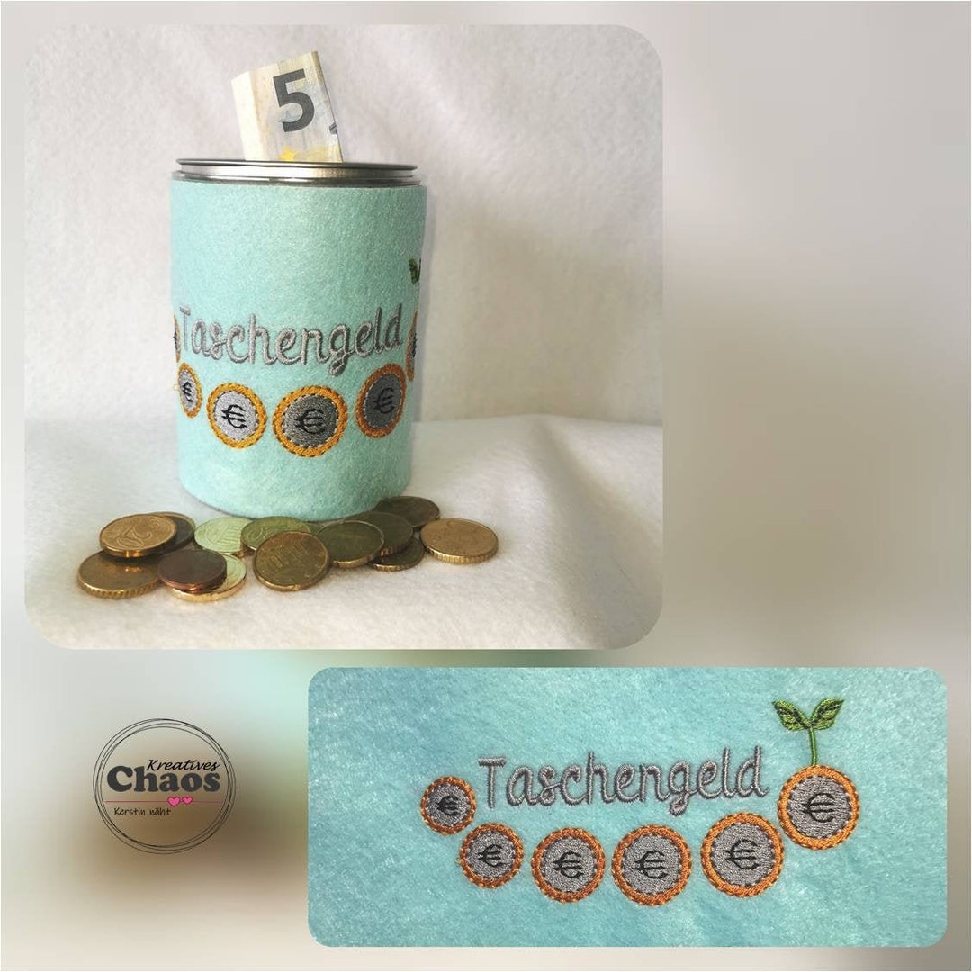 Embroidery File for Money Boxes Banderole Pocket Money - Etsy
