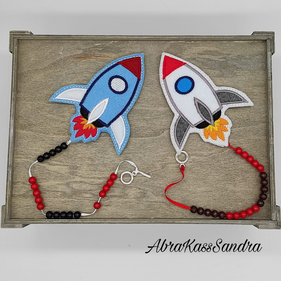 Calculation Chain Rocket Embroidery File - Etsy