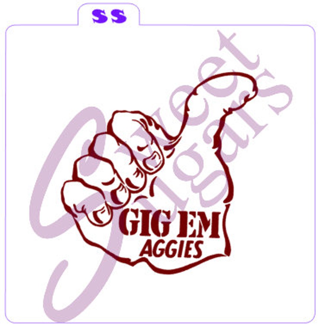 Thumbs up Silkscreen Stencil 2 Sizes Available - Etsy