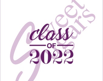 Class of 2022 peace Symbols Silkscreen Stencil | Etsy