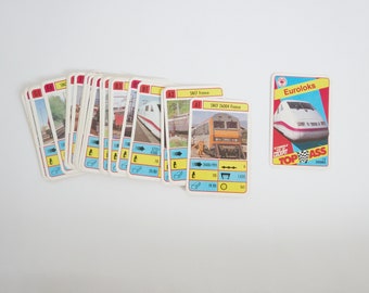 Vintage Train Cards - Etsy