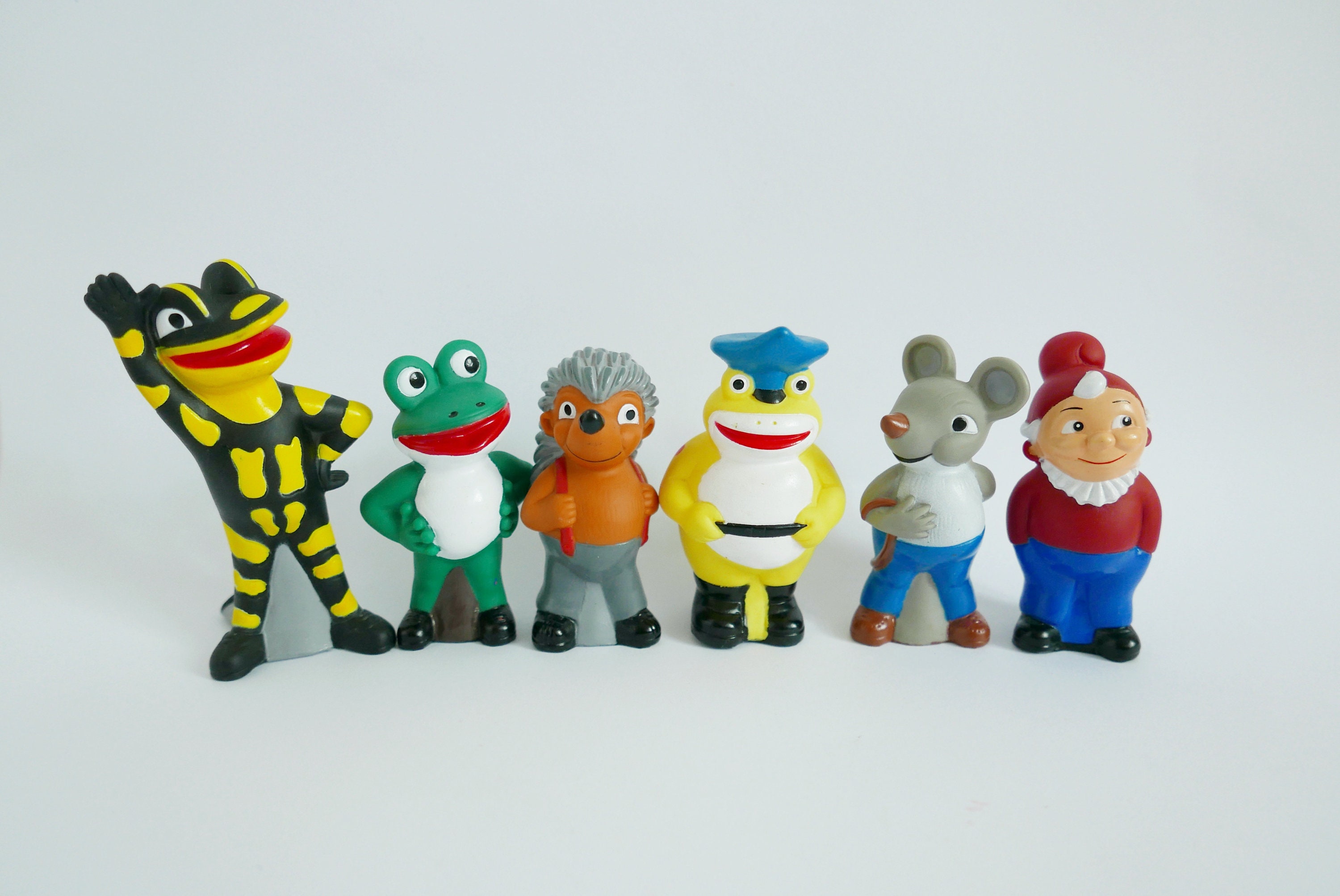 Vintage Igelmann Figur, Freund von Lurchi dem Salamander, Werbefigur ...