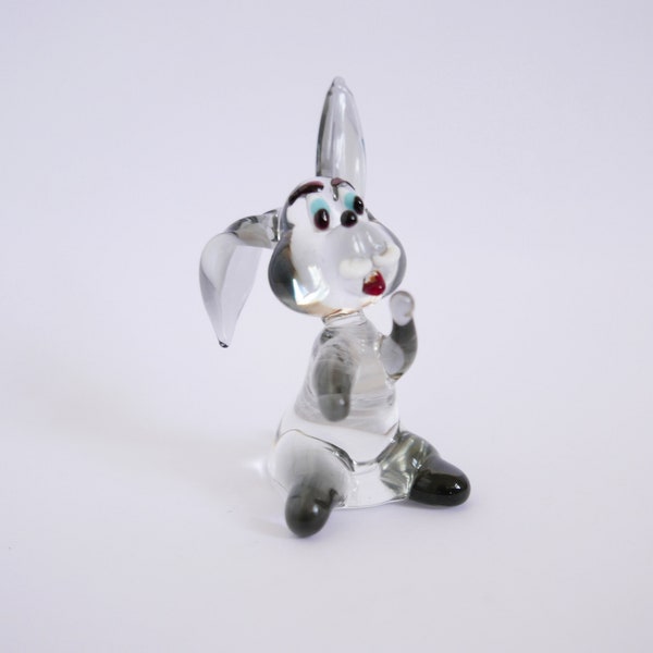 Glass Rabbit - Etsy