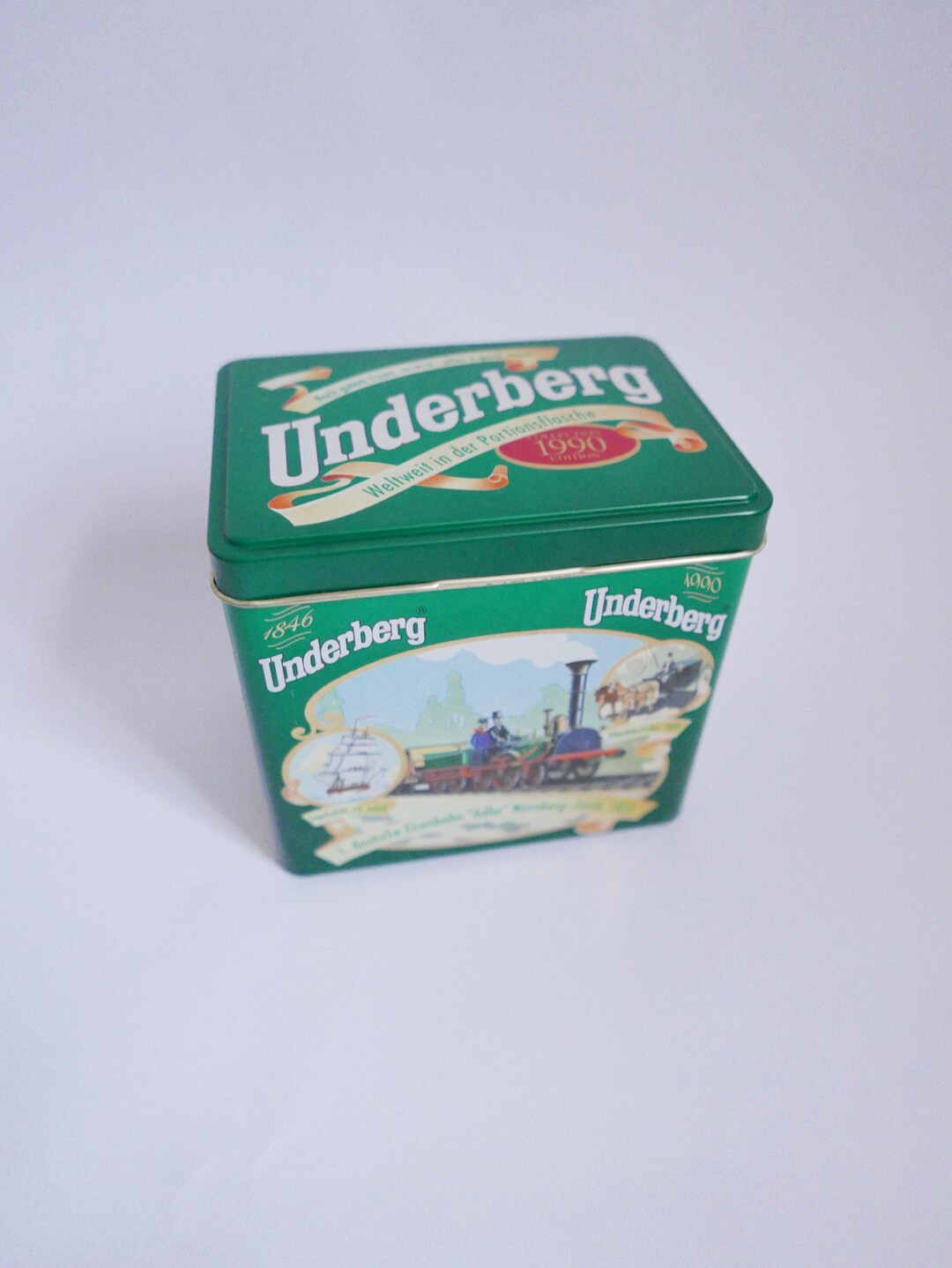 Retro Tin Underberg Schnapps Underberg Collection Box Edition - Etsy