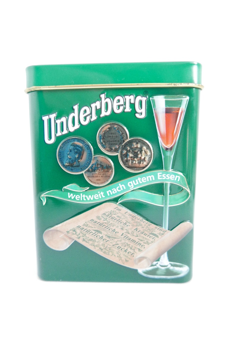Retro Dose UNDERBERG Schnaps Der Frühling Sammeldose 1999 | Etsy