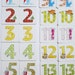 Vintage Learning Numbers Game From Germany, Mein Erstes Zahlen Memo ...