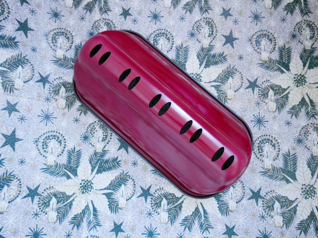 Vintage German Stollen Mold: Christmas Fruitcake Baking Form SHIPPING ...