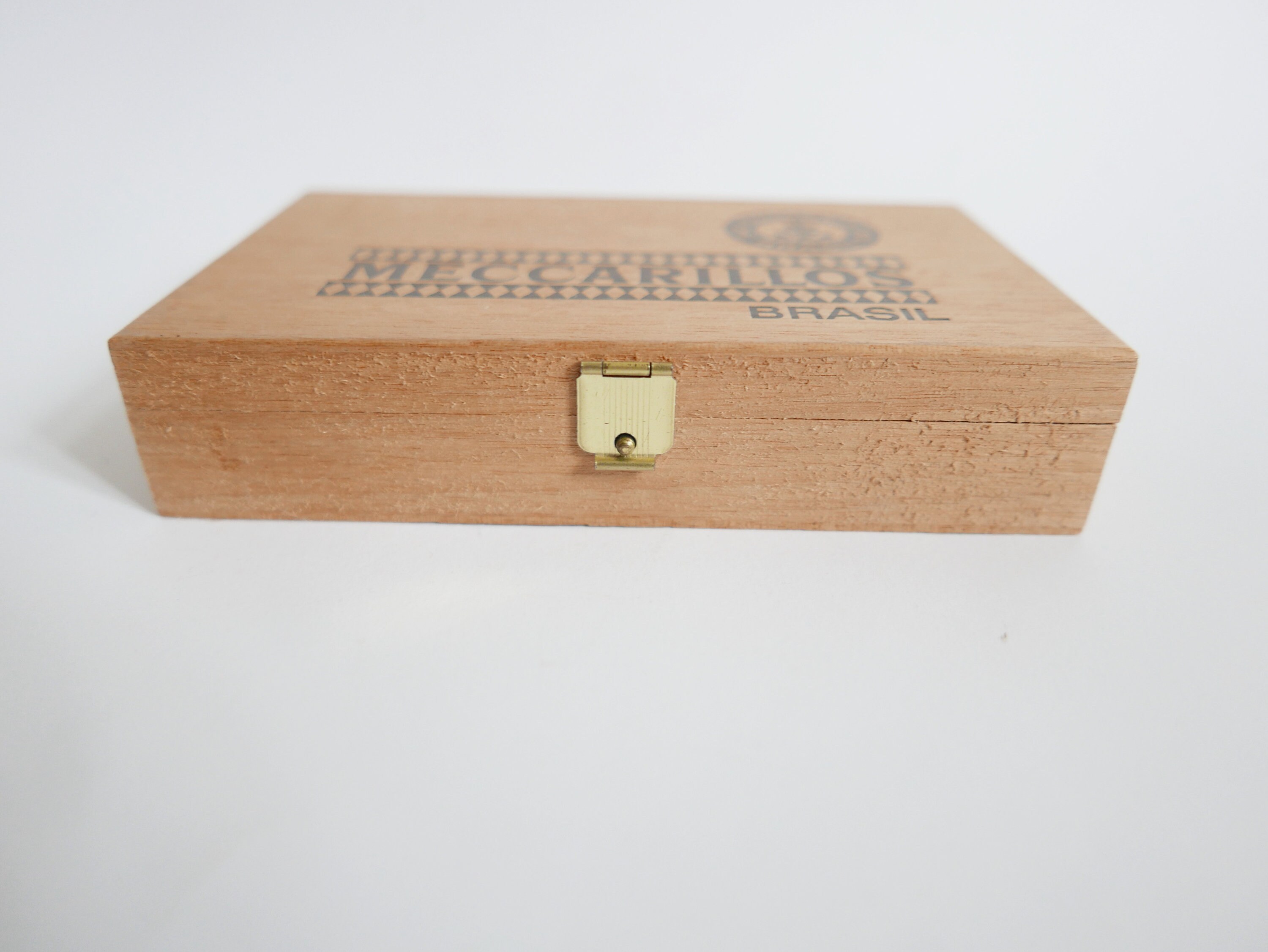Vintage Cigarillo Box Meccarillos,brasil, Wooden Decoration Box ...