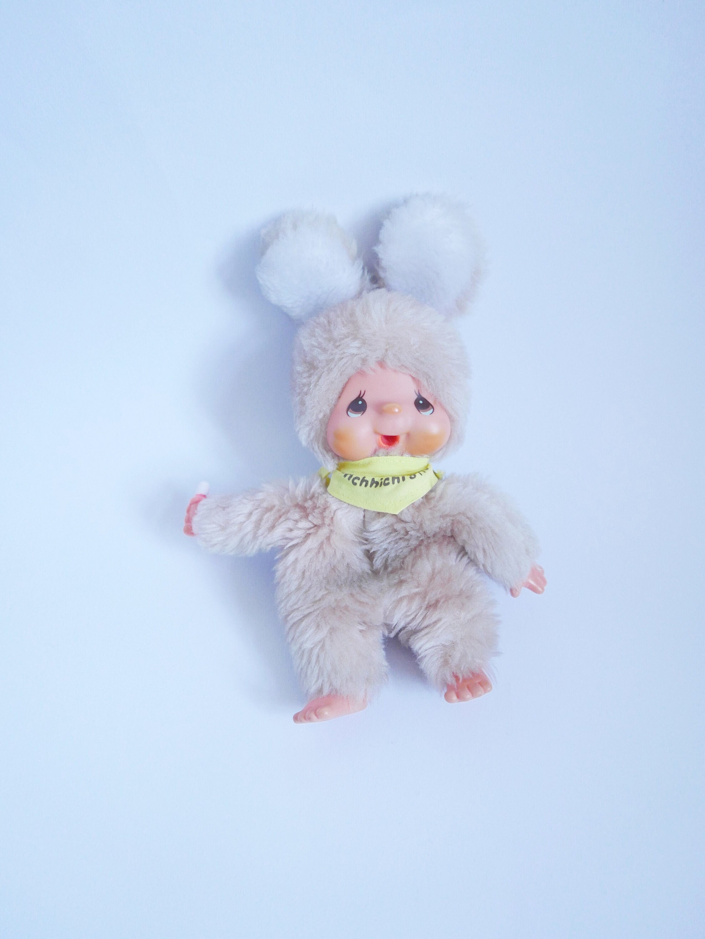 Monchichi Hoppel Vintage Stuffed Animal Figure, Retro Bunny, SHIPPING ...