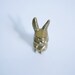 Vintage Brass Bunny, Small Retro Rabbit Figurine, SHIPPING FROM GERMANY ...