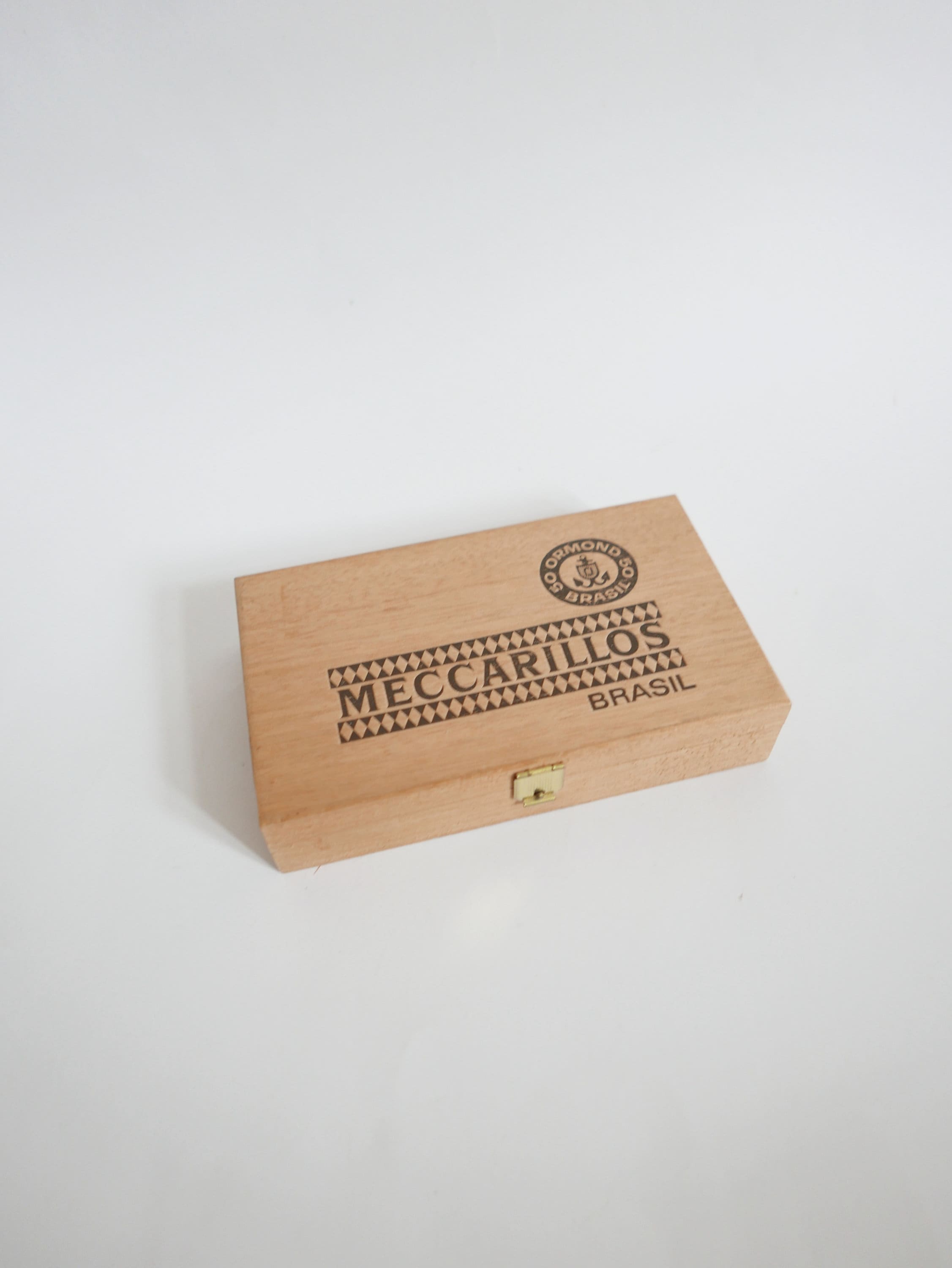 Vintage Cigarillo Box Meccarillos,brasil, Wooden Decoration Box ...