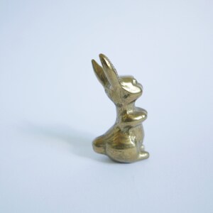 Vintage Brass Bunny, Small Retro Rabbit Figurine, SHIPPING FROM GERMANY ...