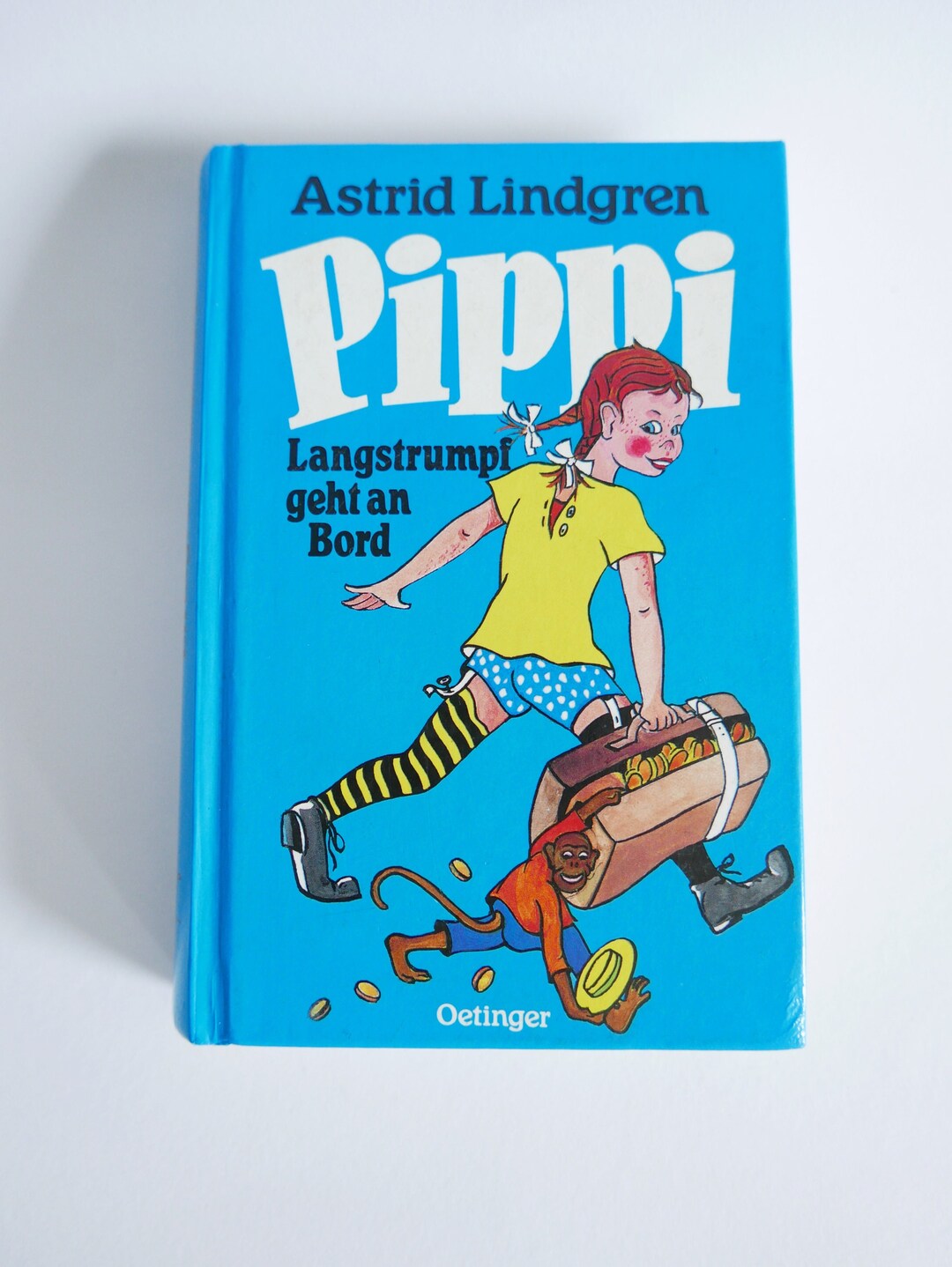 German Pippi Langstrumpf Book, Pippi Longstocking by Astrid Lindgren ...