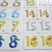 Vintage Learning Numbers Game From Germany, Mein Erstes Zahlen Memo ...