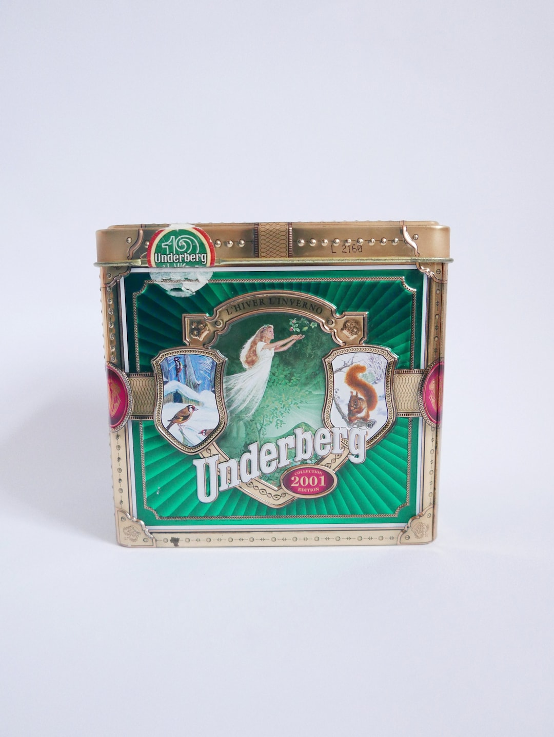 Retro the Winter Tin Underberg, Underberg Schnapps Collection Box ...