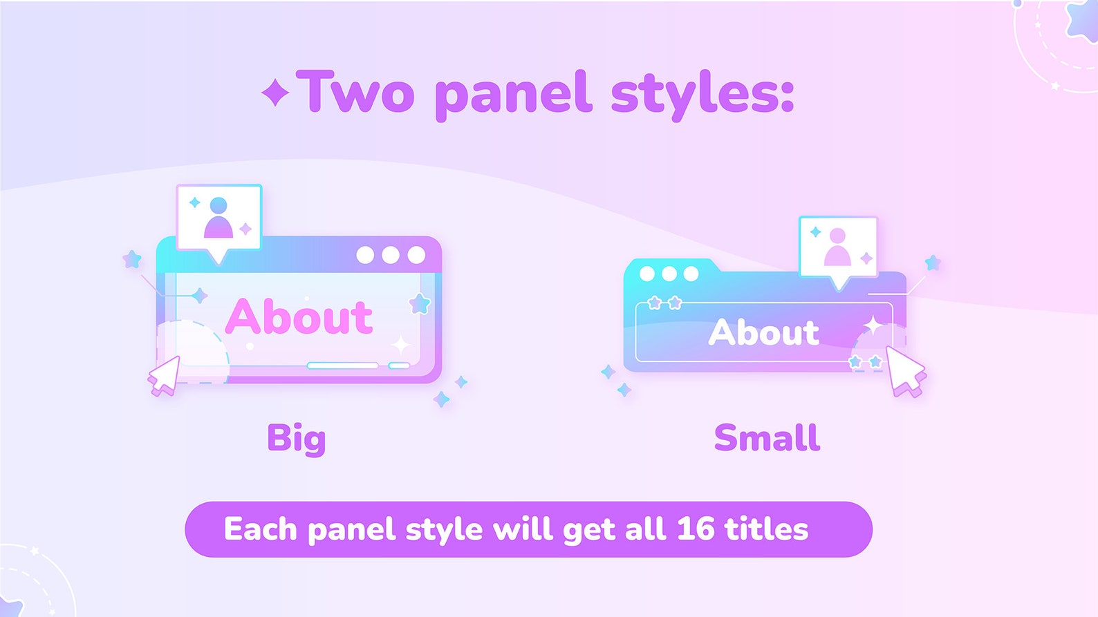 Pop-up Window Twitch Panels - Etsy