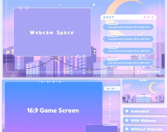 Gacha Game Vtuber Overlay - Etsy Canada