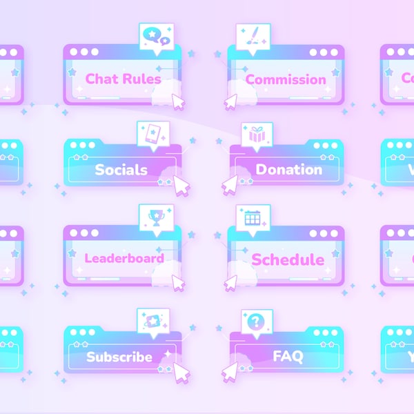 Twitch Popups - Etsy