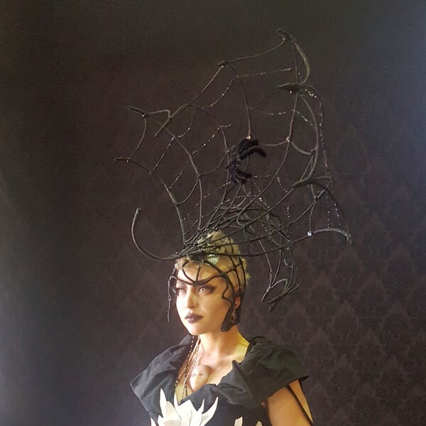 Spider Fascinator - Etsy