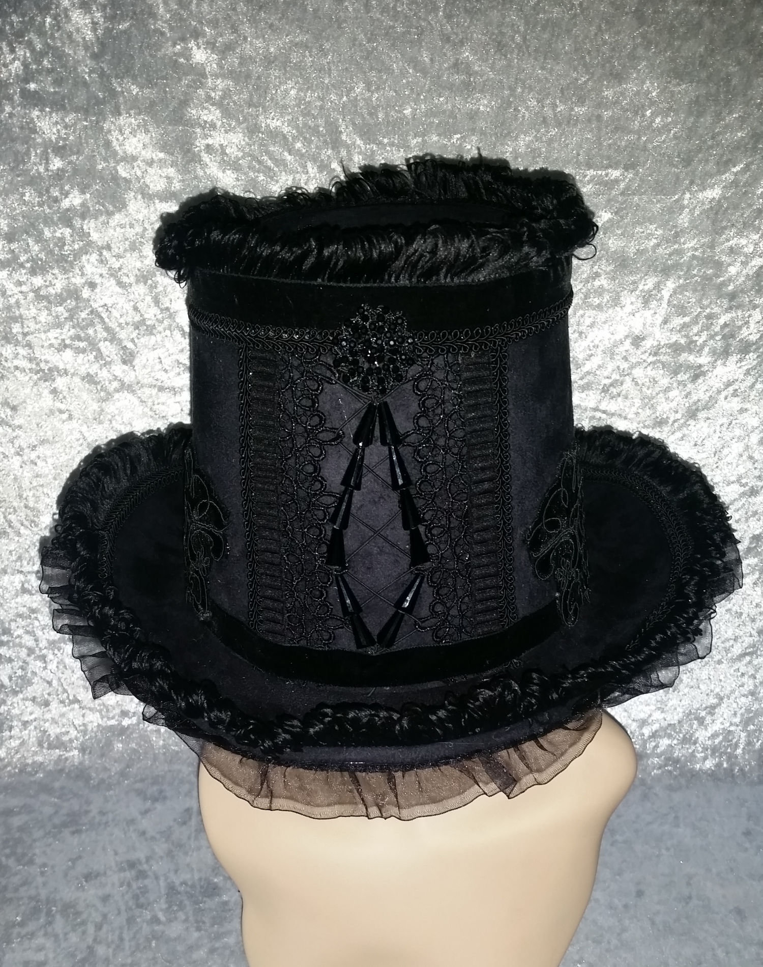 Gothic Cylinder/cylinder Hat/gothic - Etsy