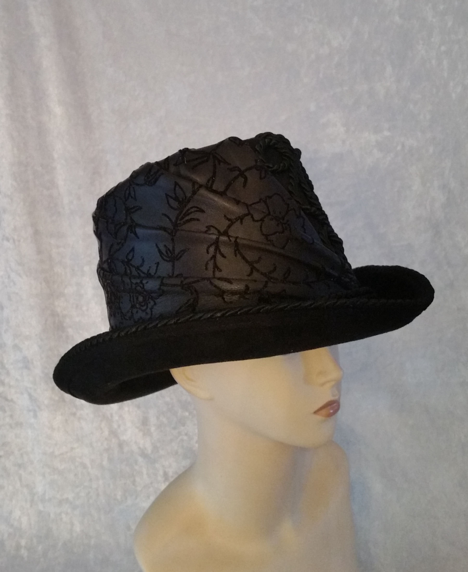 Gothic Cylinder Cylinder Hat Gothic Hat Headpiece - Etsy