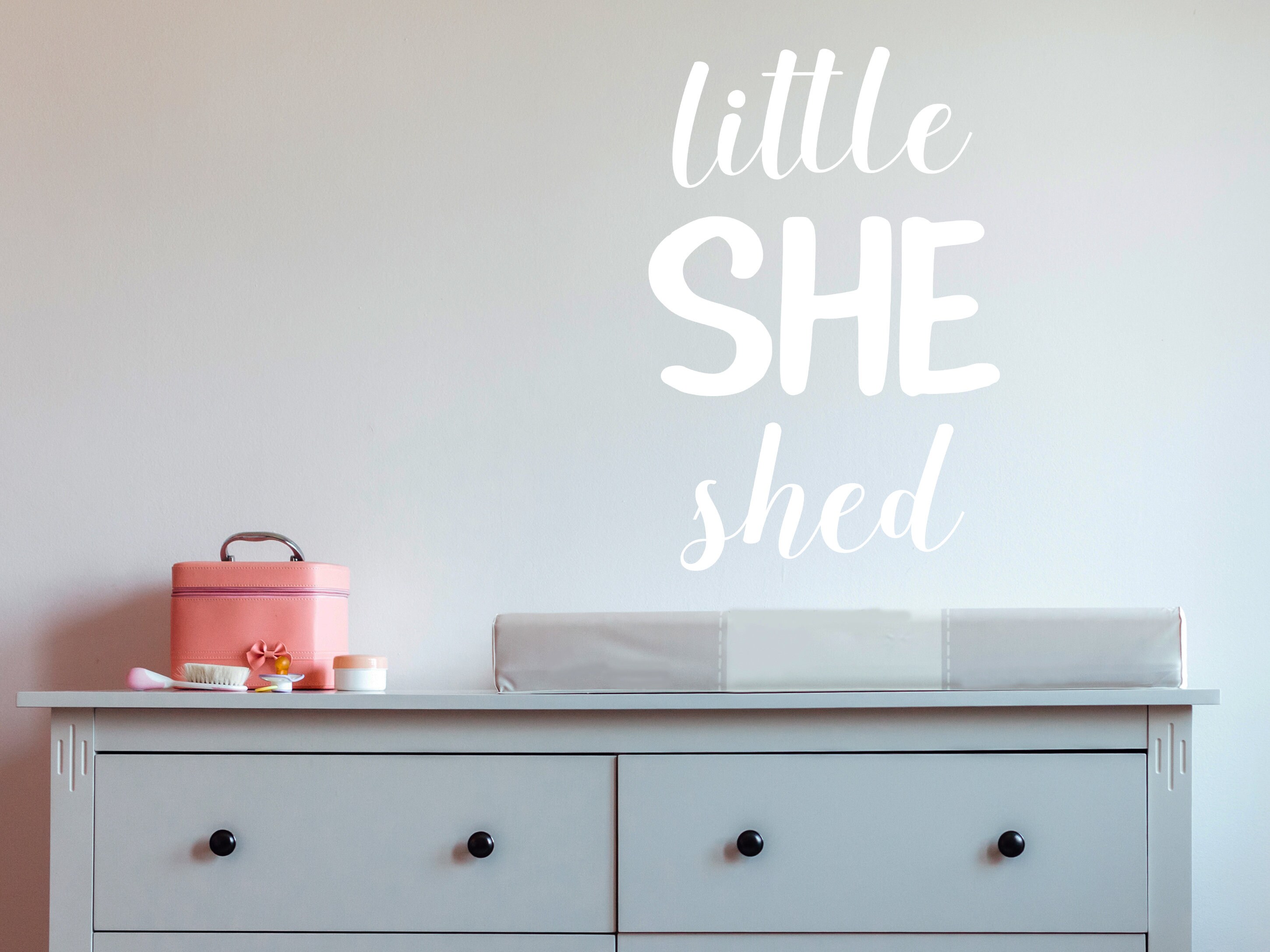 Little She Shed Wall Decal Vinyl Decal Door Decal - Etsy