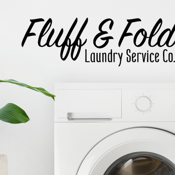 Fluff and Fold Decal - Etsy