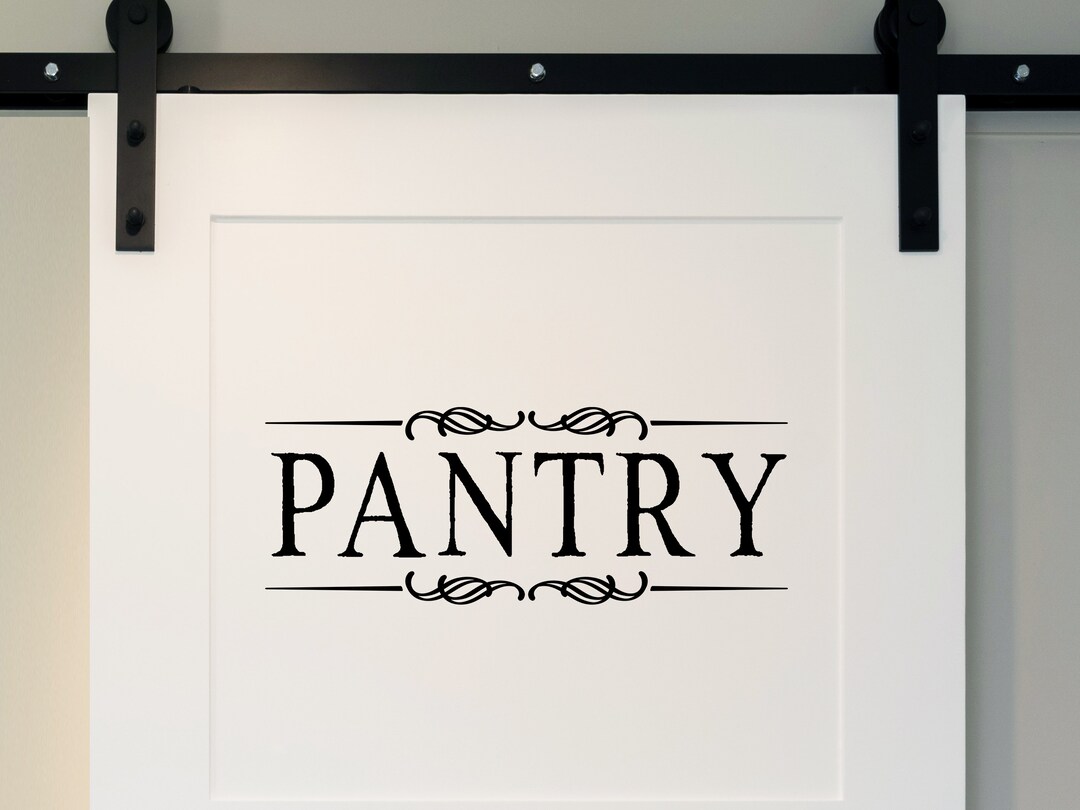 Pantry Ribbons Wall Decal Kitchen Wall Decal Kitchen - Etsy