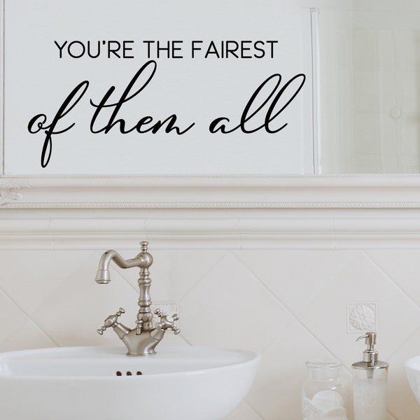 You Are the Fairest - Etsy