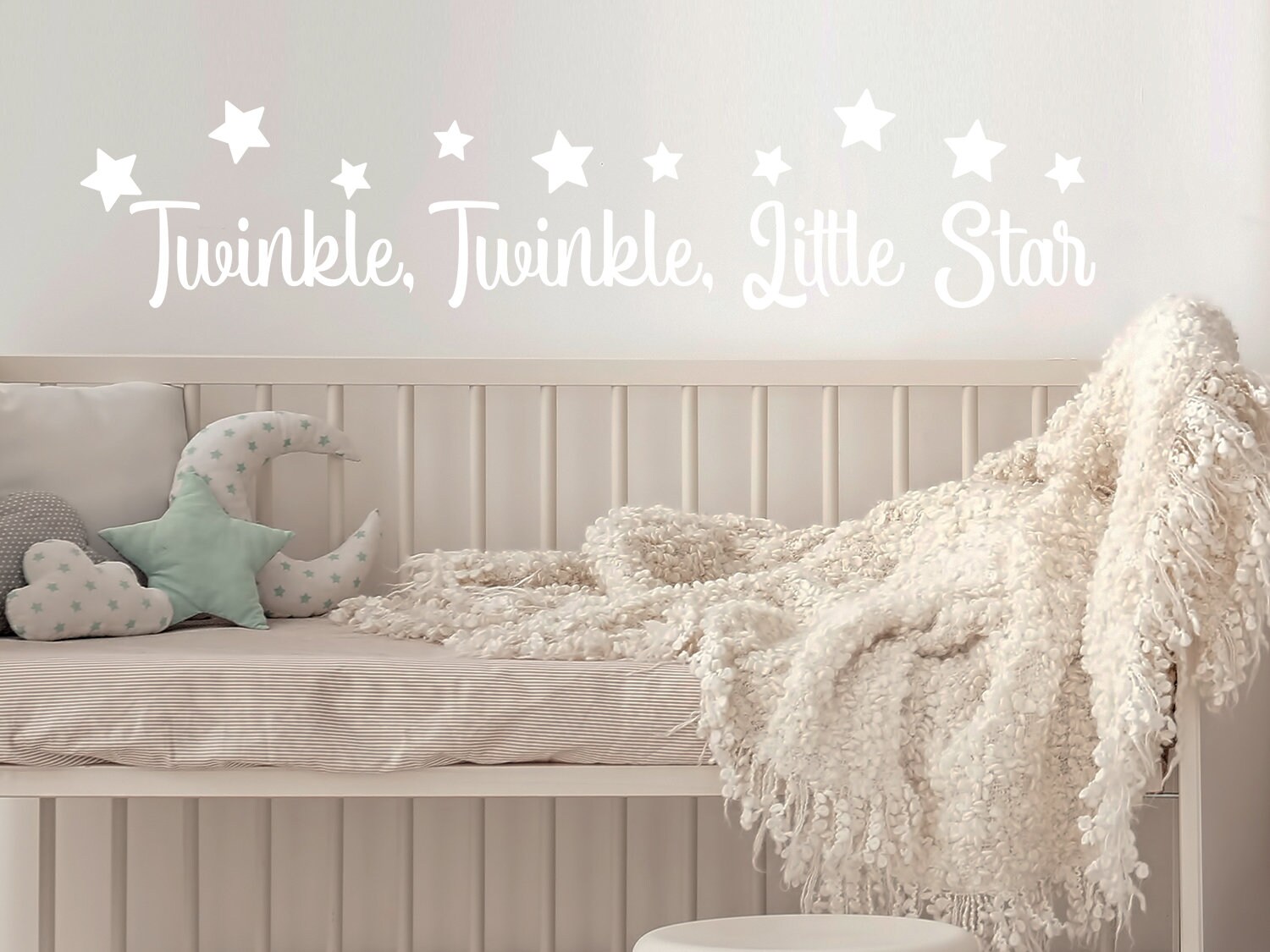 Twinkle Twinkle Little Star Wall Decal Vinyl Decal - Etsy