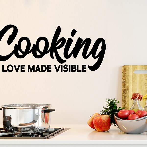 Cooking is Love Made Visible - Etsy