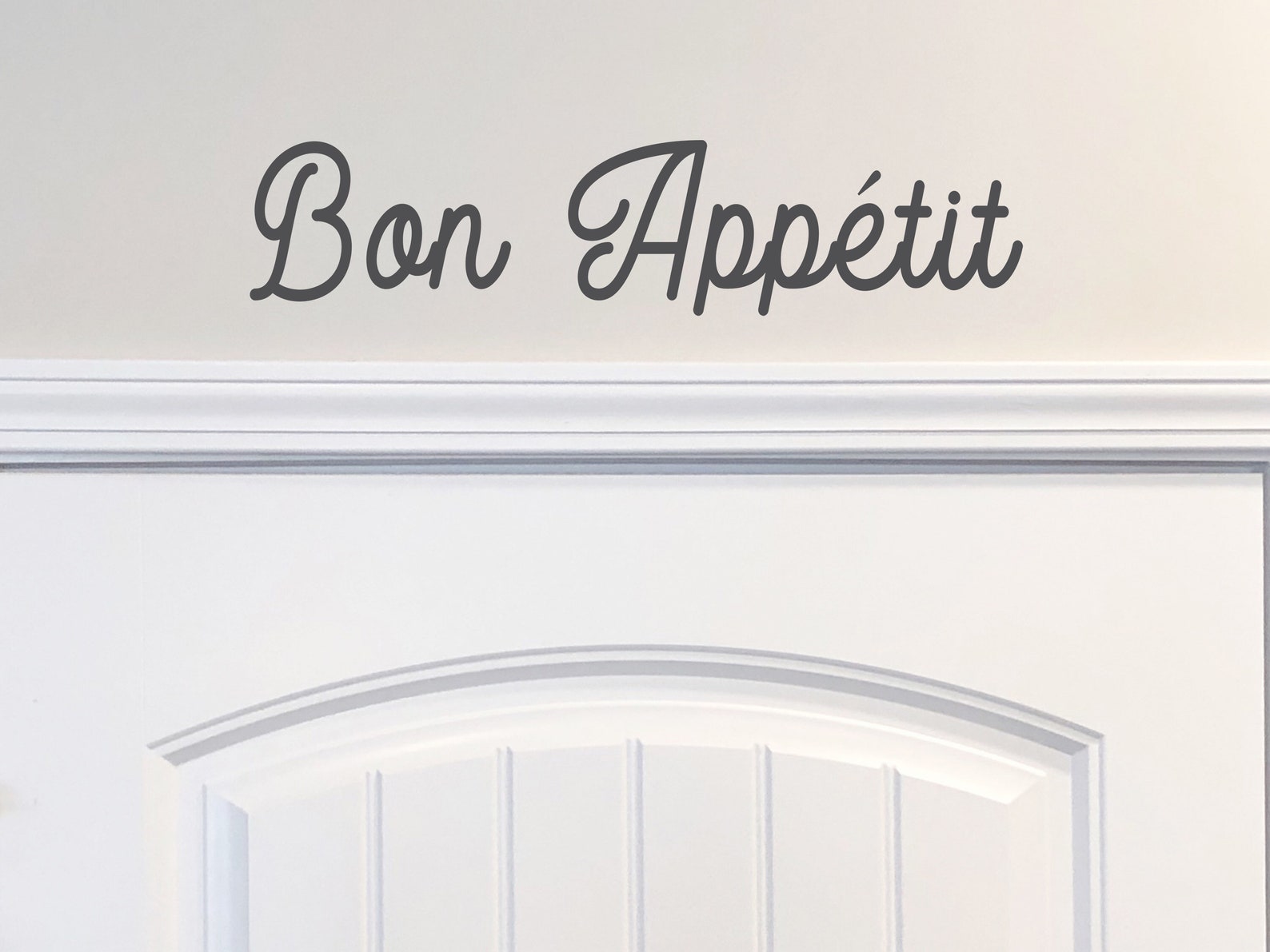 Bon Appetit Bon Appetit Decal Wall Decal Pantry Decal | Etsy