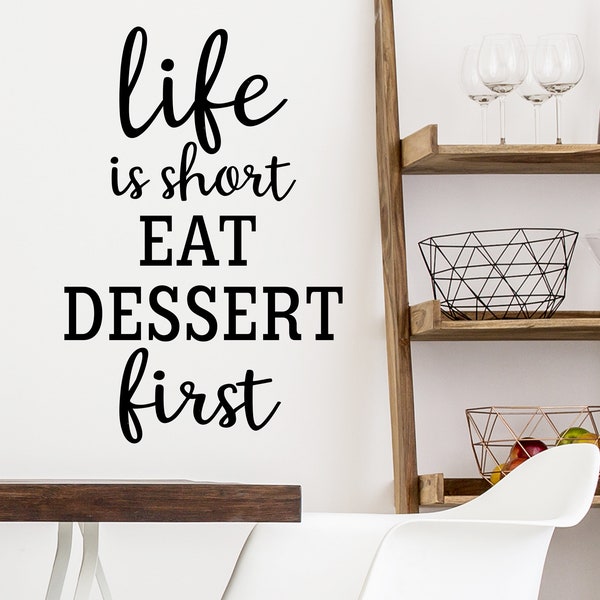 Eat Dessert First - Etsy