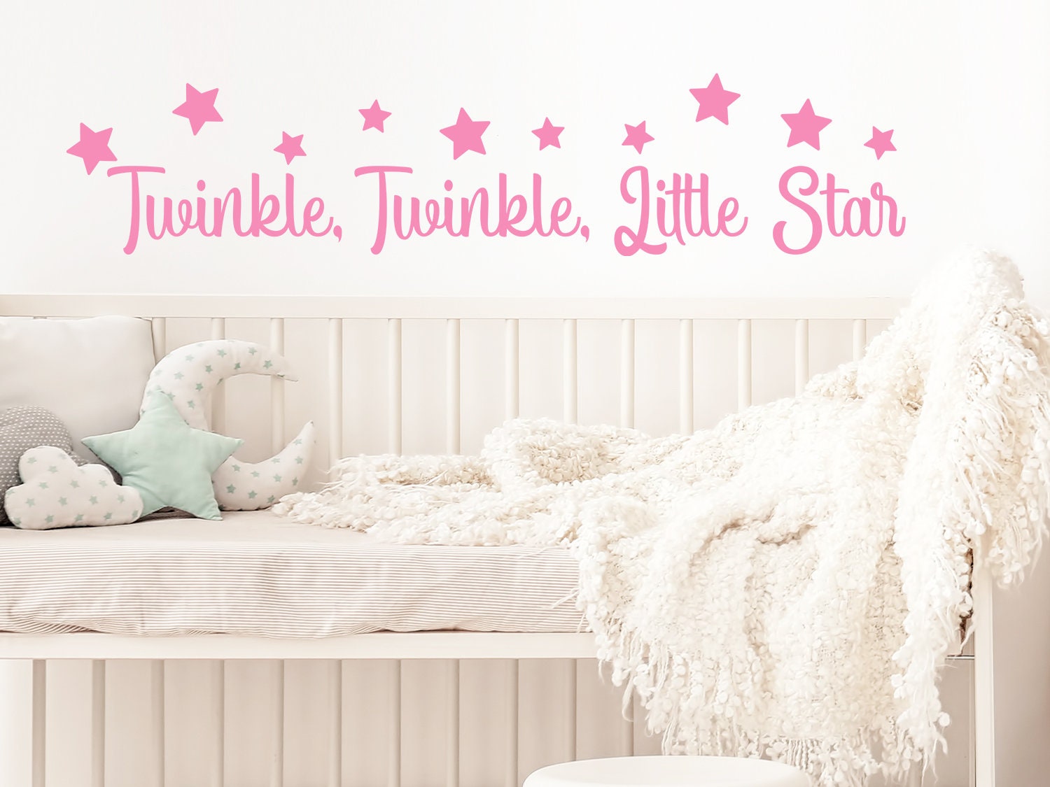 Twinkle Twinkle Little Star Wall Decal Vinyl Decal - Etsy