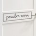 Powder Room Powder Room Decal Wall Decal Vinyl Decal - Etsy