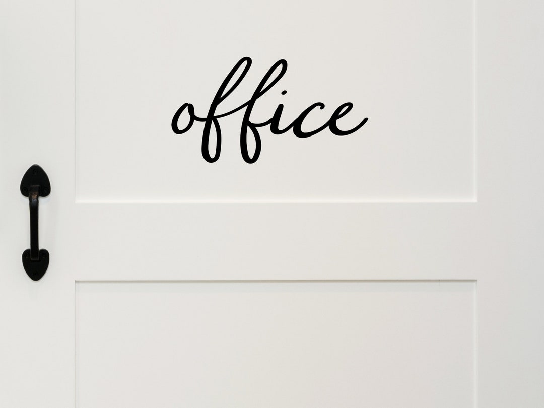Office Script Wandtatzug Vinyl Aufkleber Wandtatz Büro Sticker ...