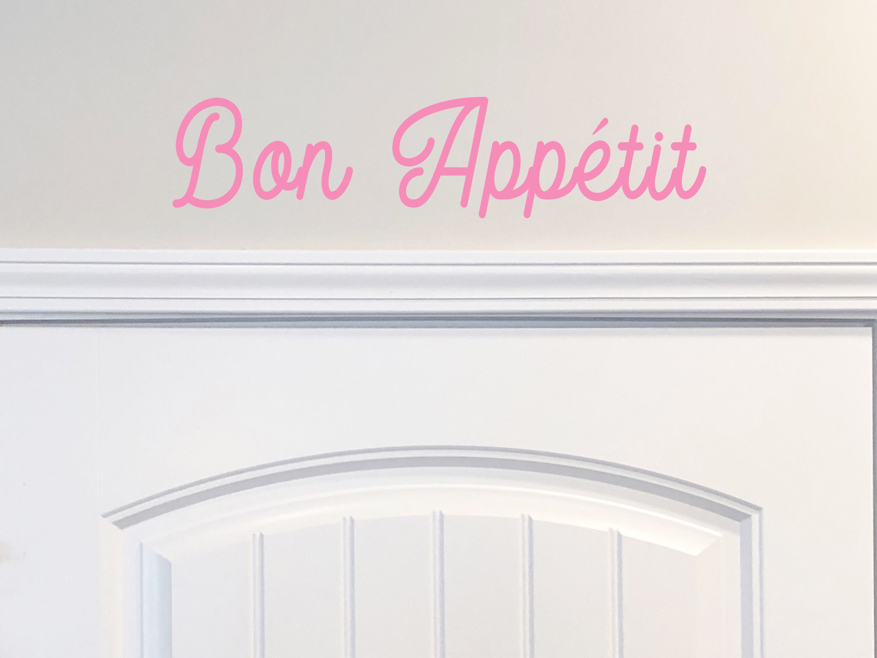 Bon Appetit Bon Appetit Decal Wall Decal Pantry Decal | Etsy