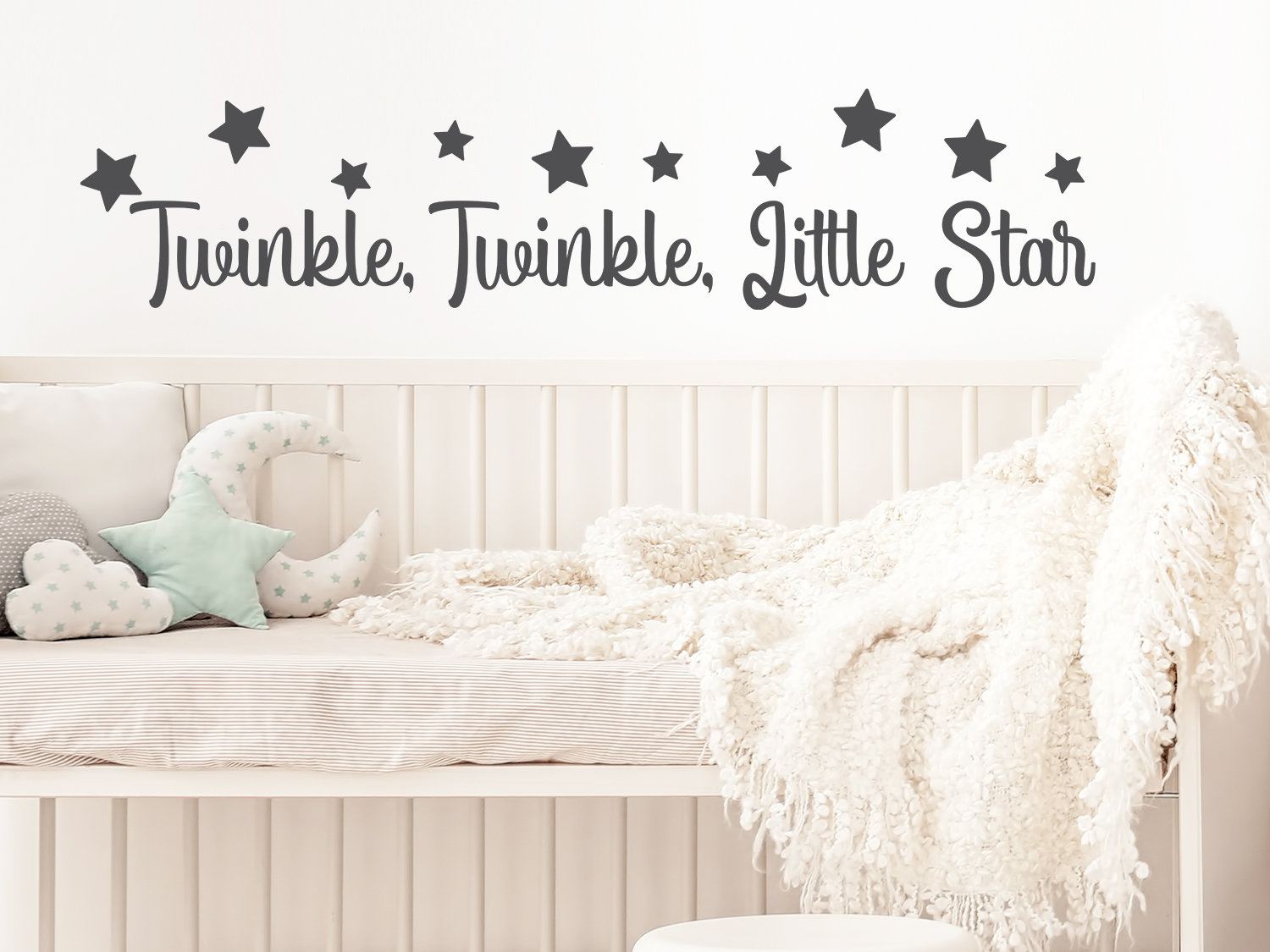 Twinkle Twinkle Little Star Wall Decal Vinyl Decal | Etsy