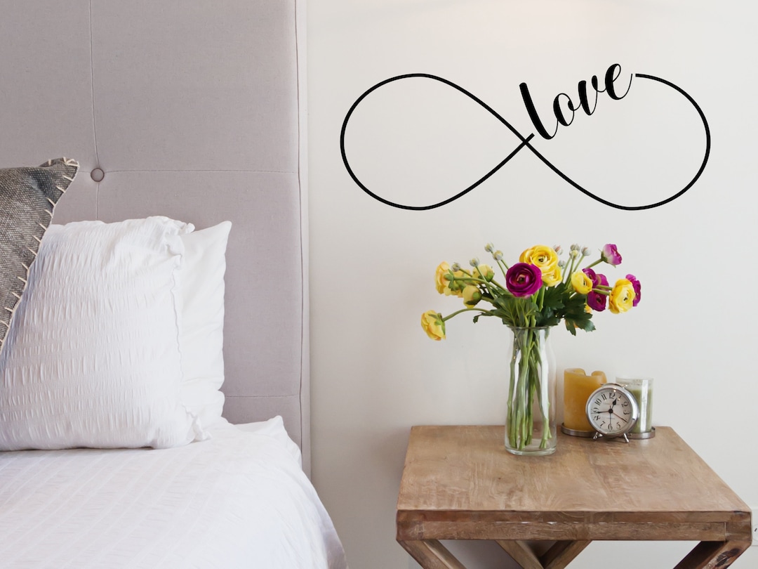 Infinity Loop Infinity Symbol Wall Decal Vinyl Decal - Etsy