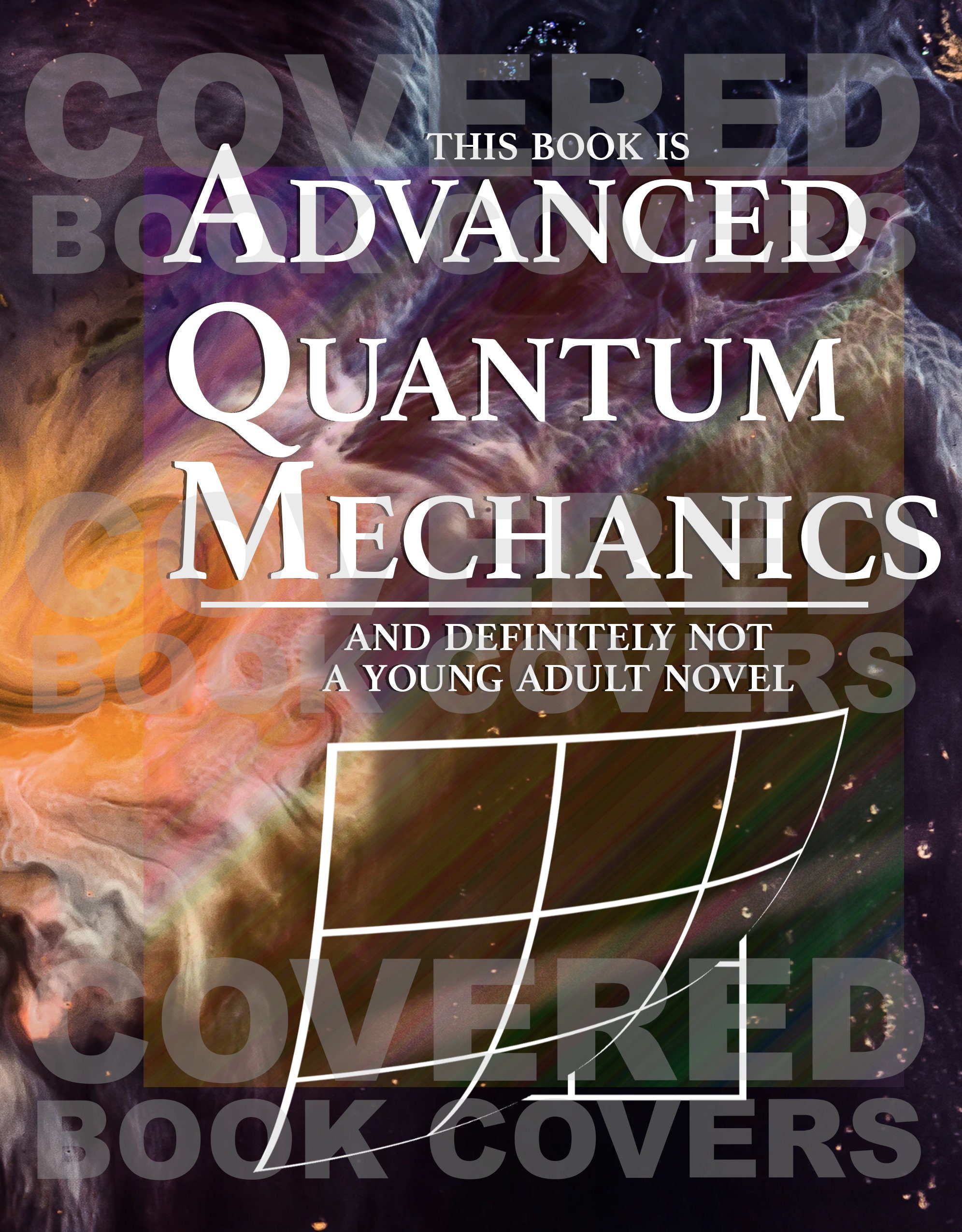 Slip-on Book Cover: "quantum Mechanics" Book Cover — YA Novel Edition ...