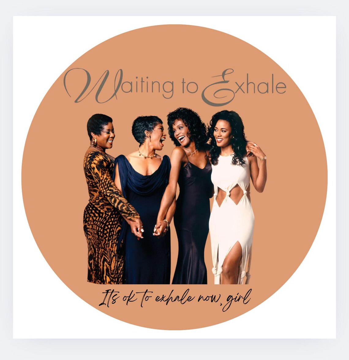 Waiting to Exhale Plate Stickers - Etsy